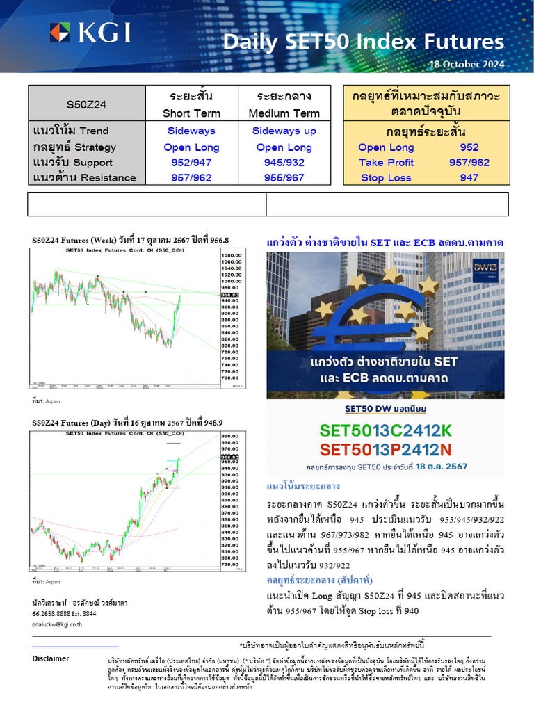 Set50 2024 10 18 | PDF