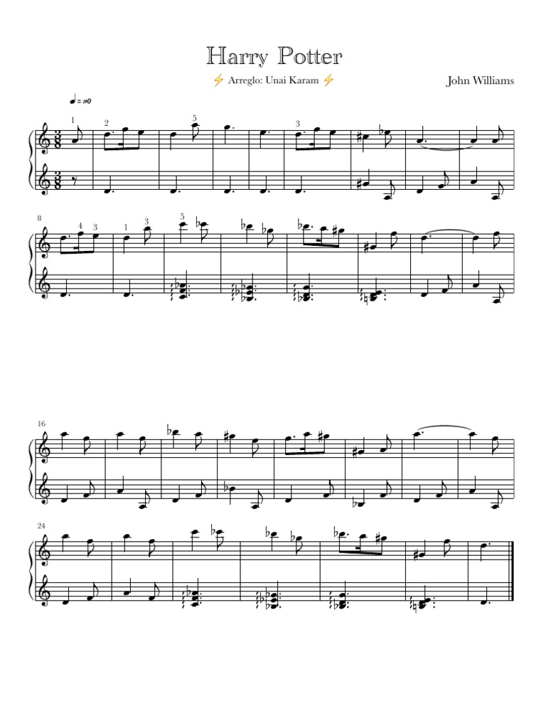 Harry Potter : Musique de John Williams | PDF