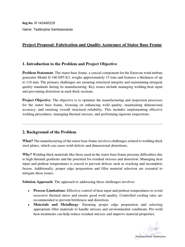 Abstract - Stator Base Frame DT 14.08.2024 | PDF | Nondestructive ...