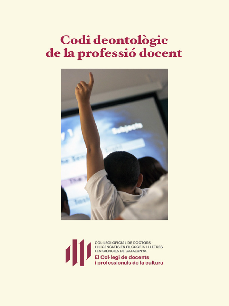 Codi Deontològic Docent | PDF