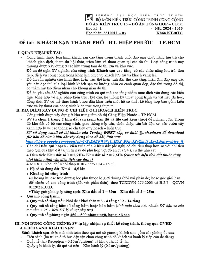 VỪA LÀM VỪA HỌC DE DA TH - KT20TC- KS THANH PHO - ĐT CANG HIEP PHUOC | PDF