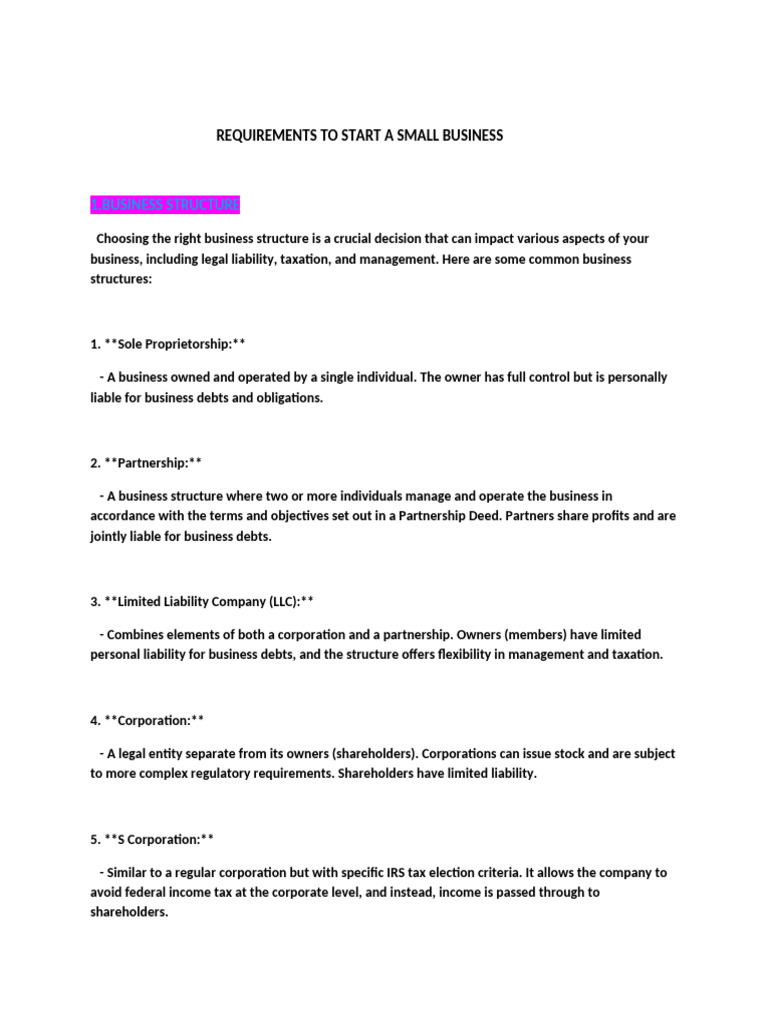 WPS Requirements for Small Business Setup | PDF | Brand | Insurance