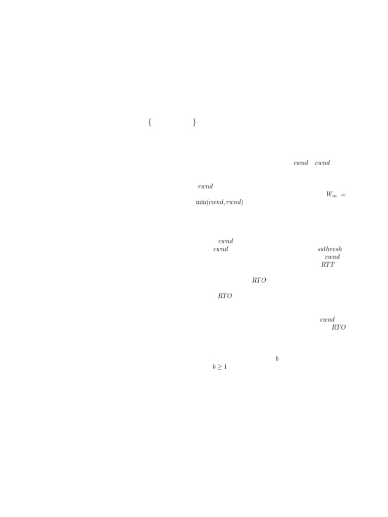 An Overview and Comparison of Analytical TCP Models | PDF | Transmission Control Protocol ...