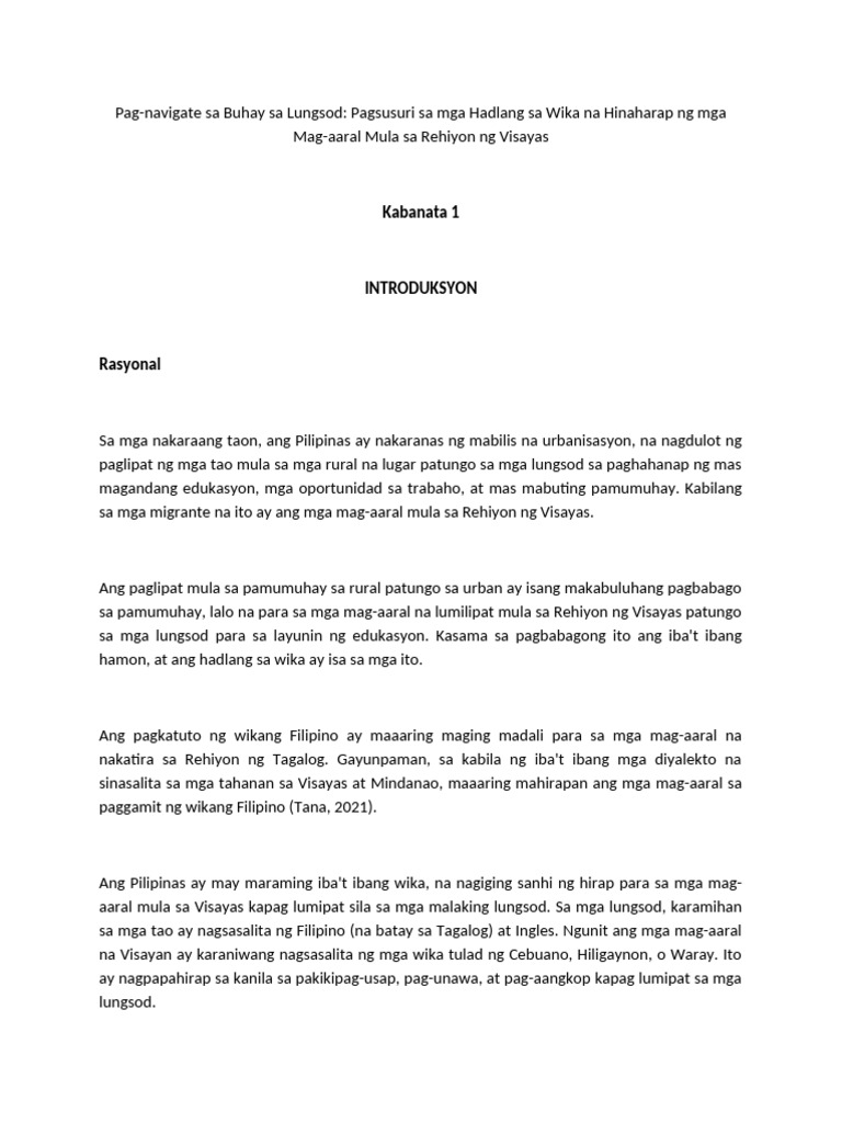 Tagalog Version PR | PDF