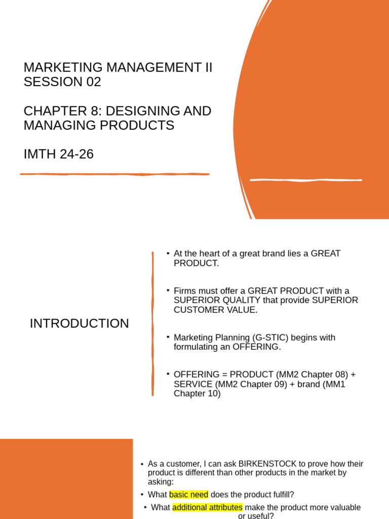 MM2 - Chapter 8 - Section B - 25 Slides | PDF | Brand | Reliability ...