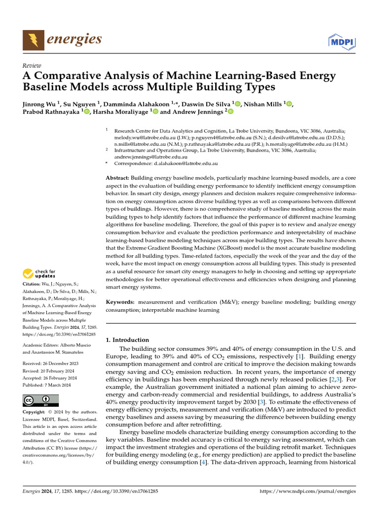 energies-17-01285-v2 | PDF | Quartile | Machine Learning