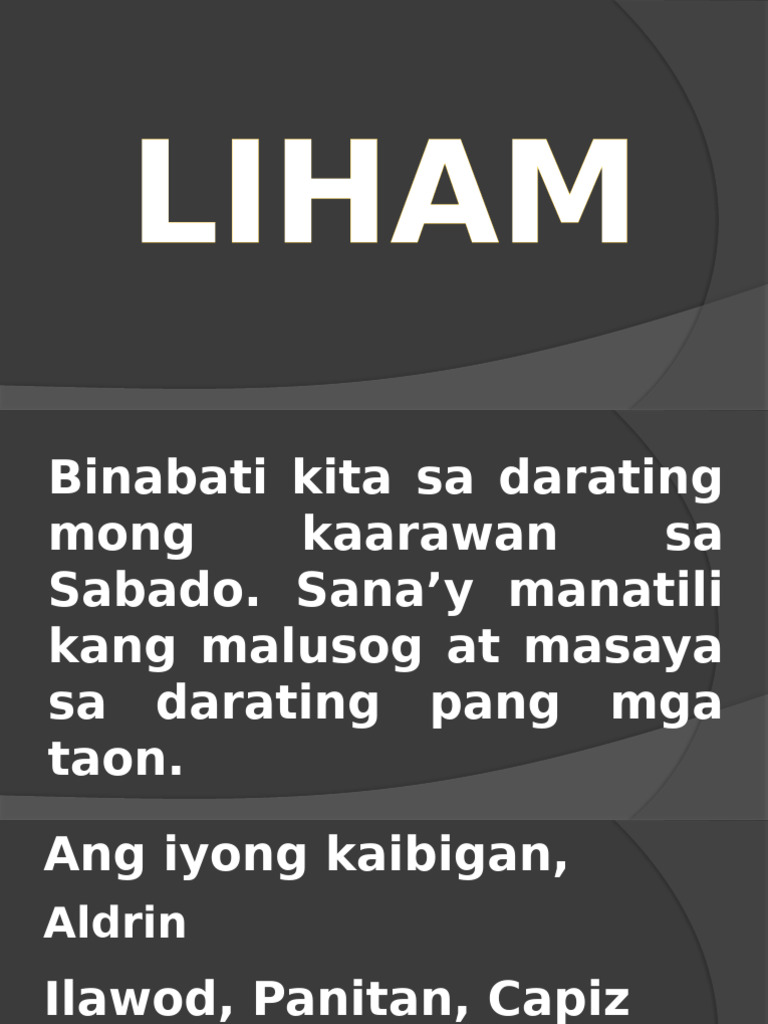 Liham | PDF