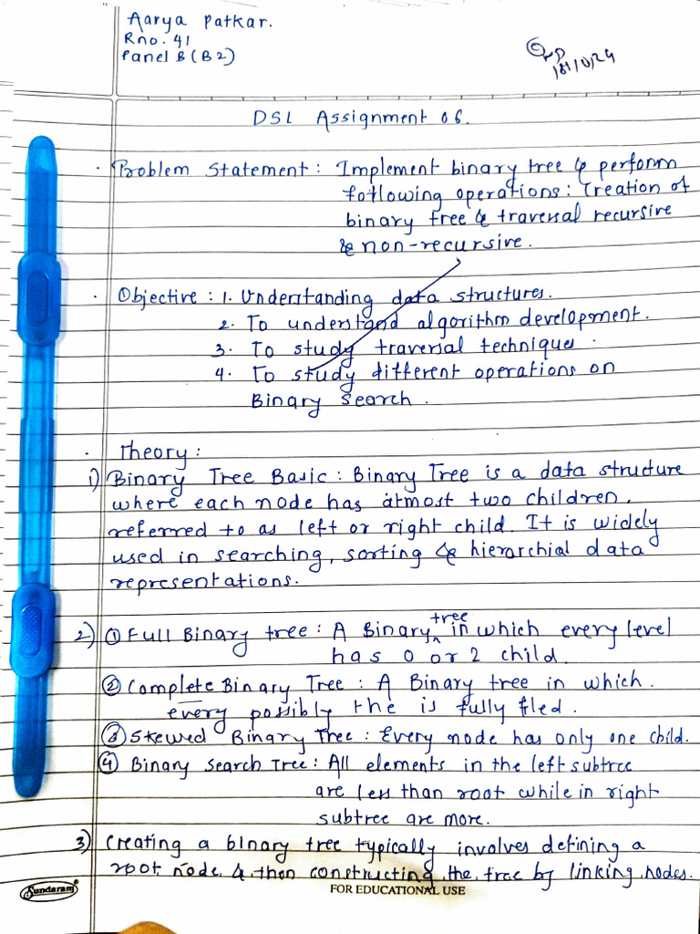 41 Ds Assignment 6 Pdf Computing Computer Science