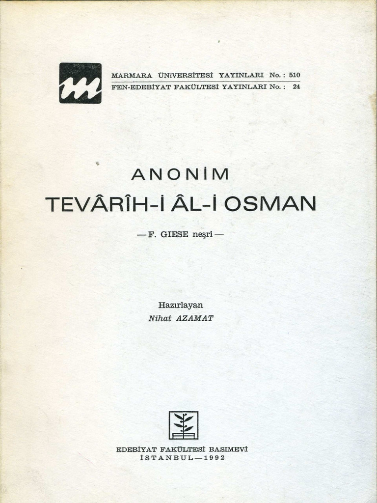Anonim Tevarihi Ali Osman PDF 231024 223159 | PDF