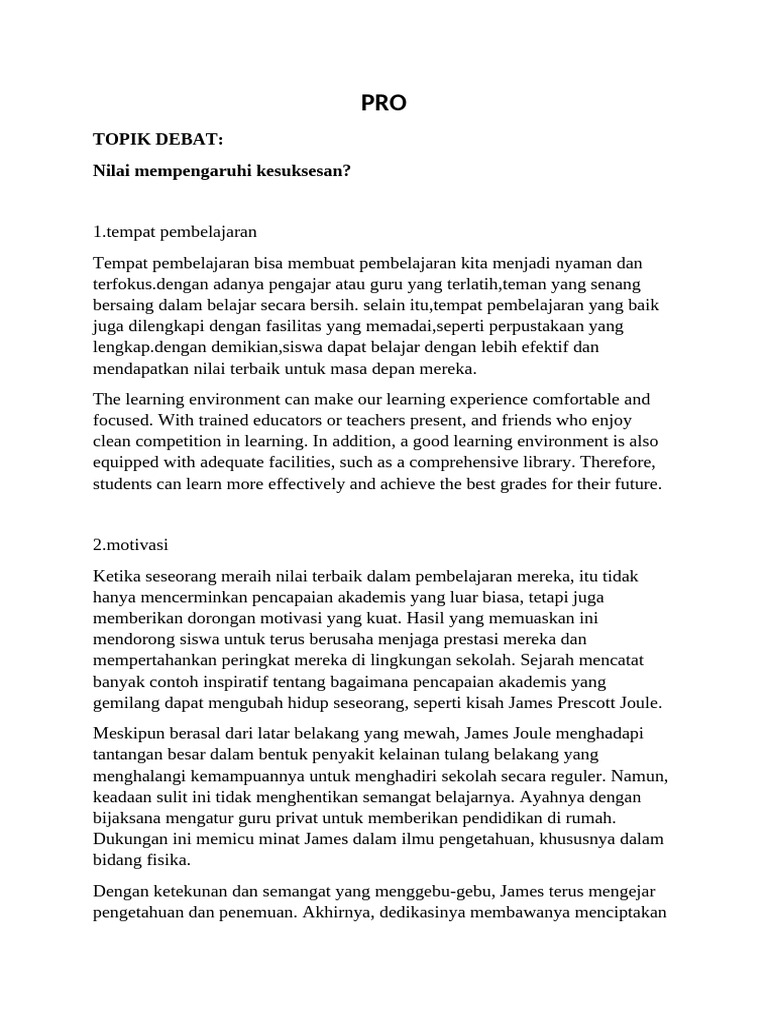 Debat BINGTLpro | PDF | Kesehatan Holistik