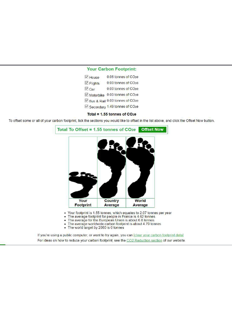 Foot Print FR | PDF