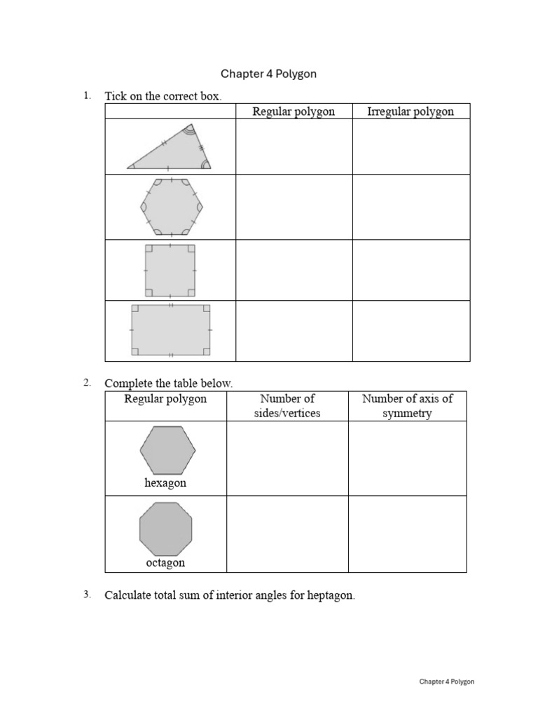 Chapter 4 Polygon | PDF