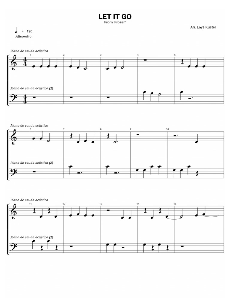 LET IT Go | PDF