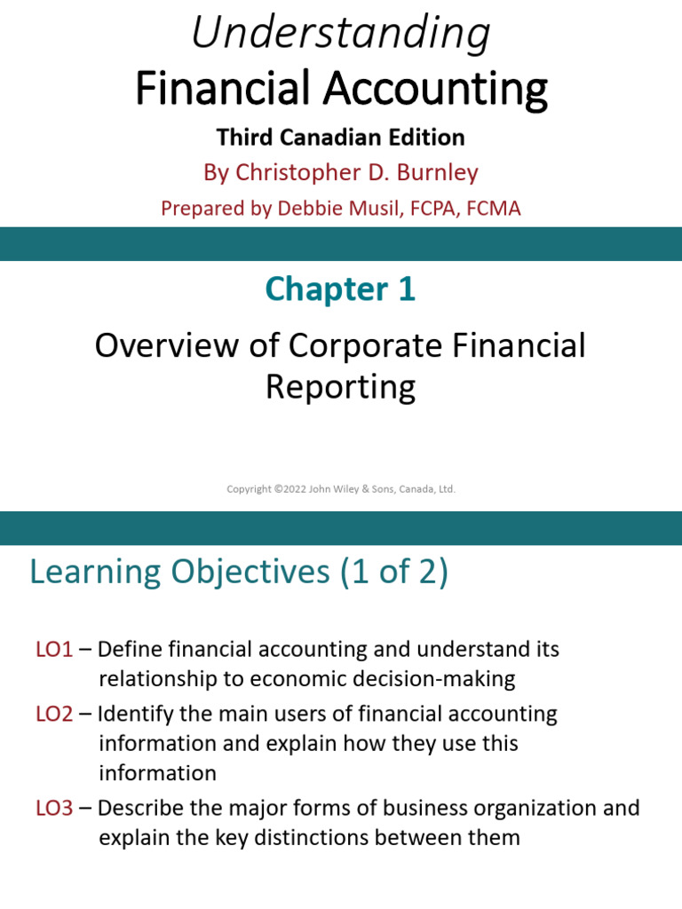Chapter 1 course material | PDF | Balance Sheet | Equity (Finance)