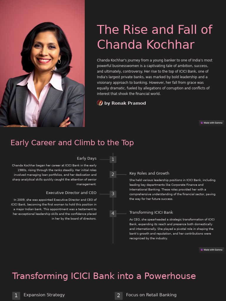The Rise and Fall of Chanda Kochhar 2 | PDF | Banks | Conflict Of Interest