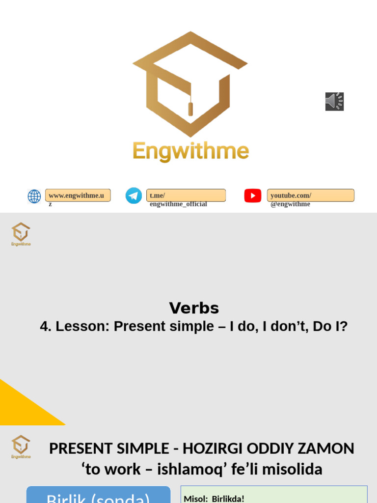 Present Simple Tense Overview | PDF | Foreign Language Studies