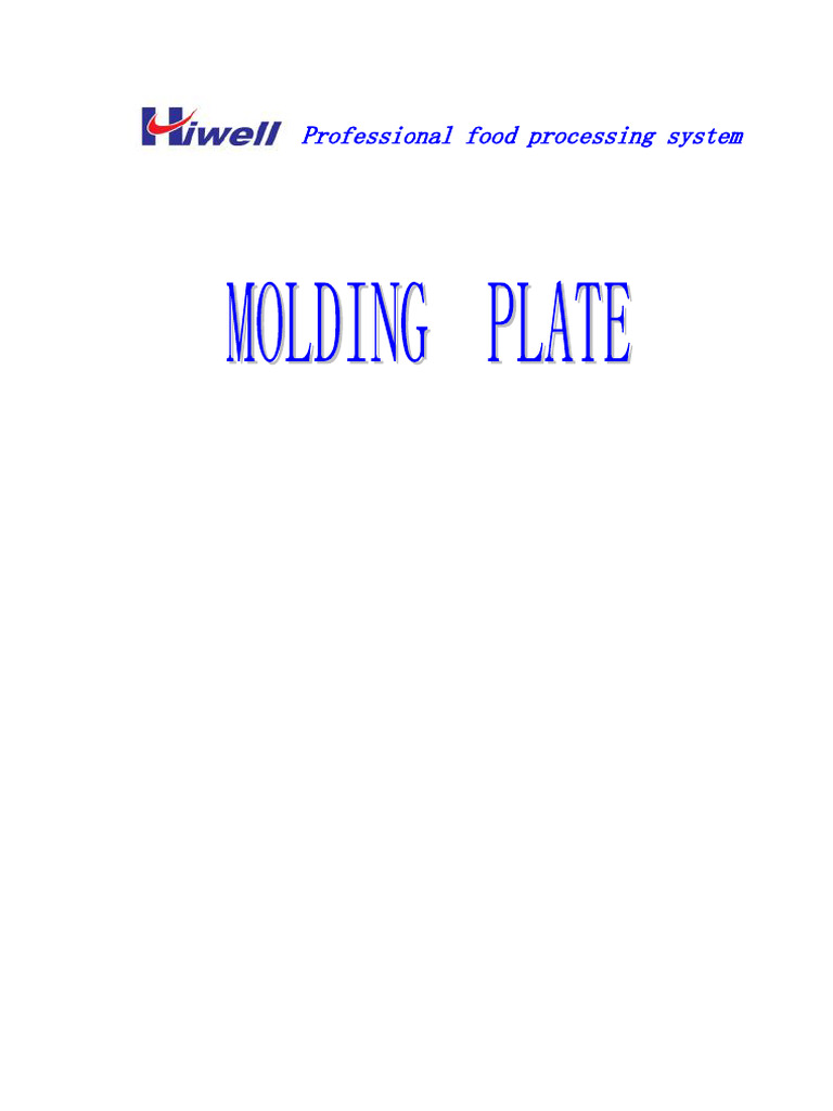 Mould shapes sample | PDF