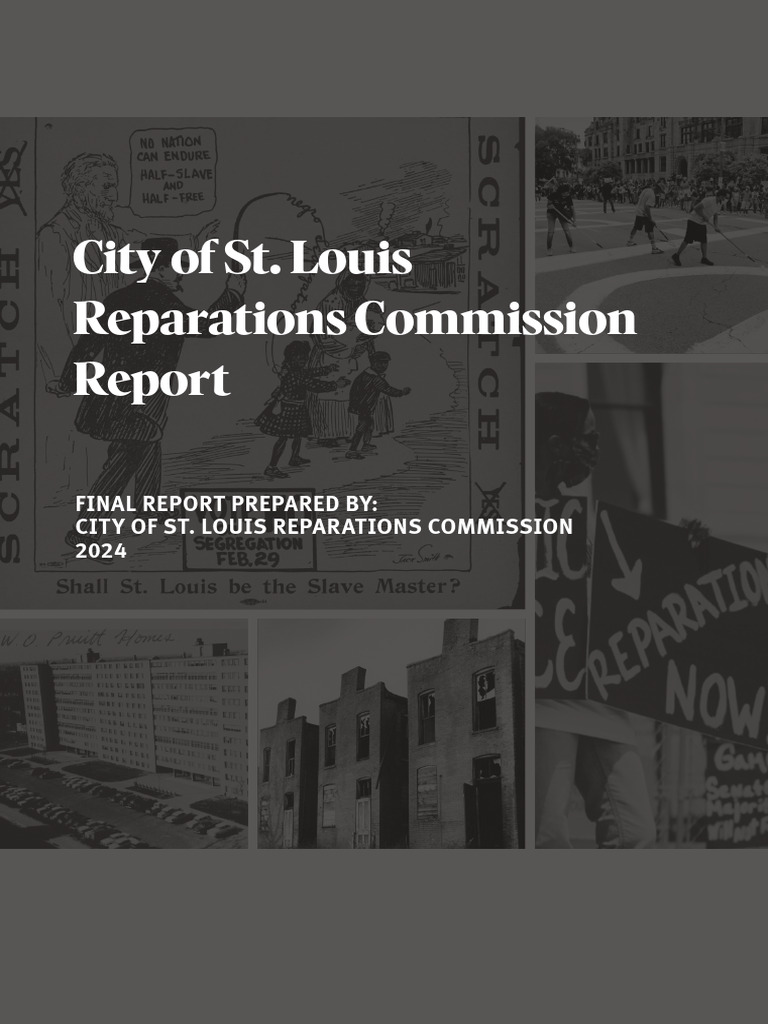 2024 Reparations Report | PDF | Slavery In The United States | Slavery