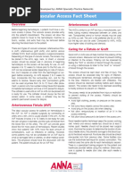 AV Fistula Physical Examination Guide | PDF | Vein | Nephrology