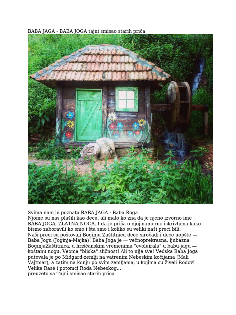 Baba Jaga | PDF