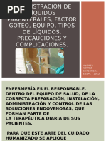 Tira Horaria y Cálculo de Goteo IV | PDF | Terapia intravenosa ...