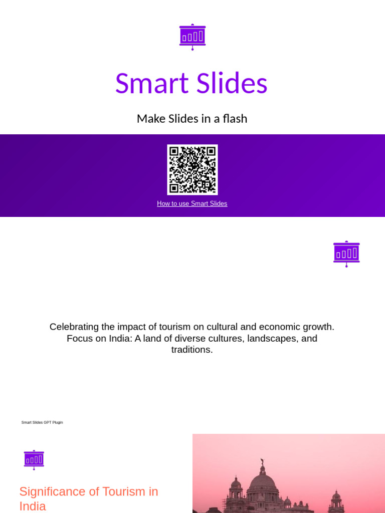 Smart Slides: Make Slides in A Flash | PDF | Tourism | Service Industries