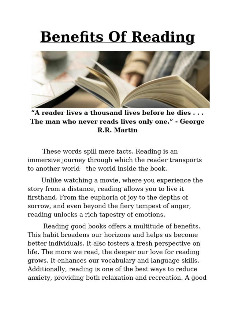 The Transformative Power of Reading | PDF | Psychology | Cognition