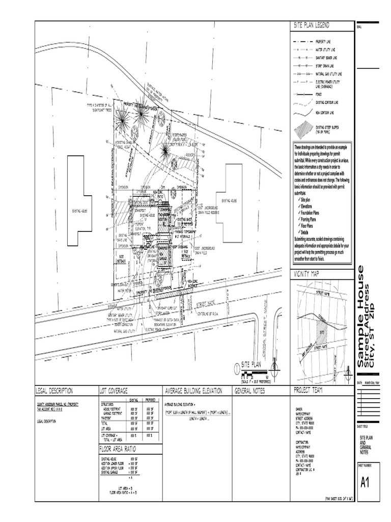 Sample Site Plan | PDF