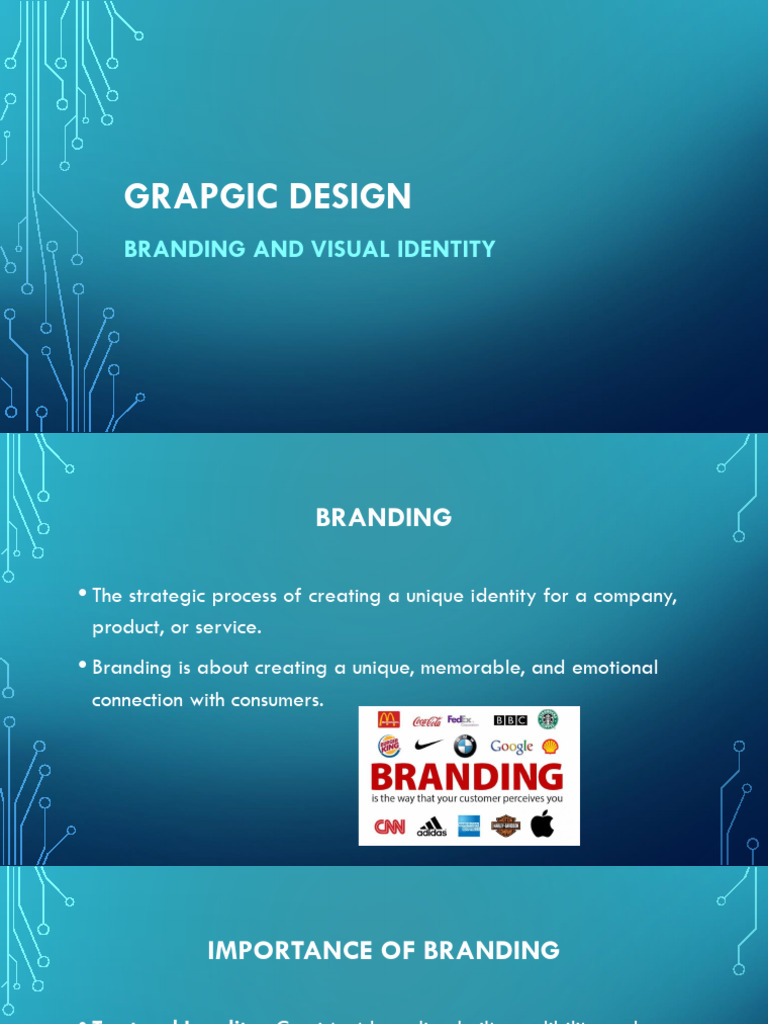 GRAPGIC DESIGN Branding and Visual Identity | PDF