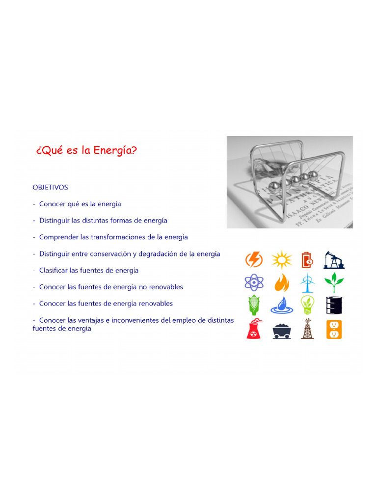 Presentacion La Energia | PDF