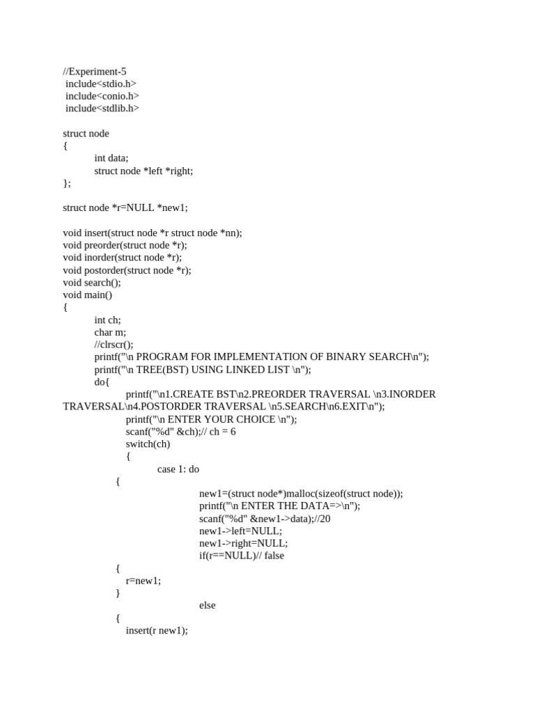 Experiment 5 | PDF | Computing | Algorithms