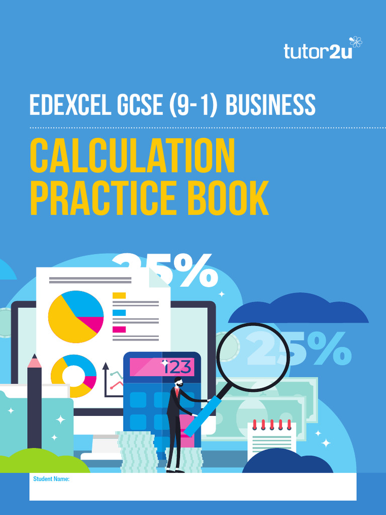 Bus Gcse Edx Calcbook Sample | PDF | Economics | Business Economics