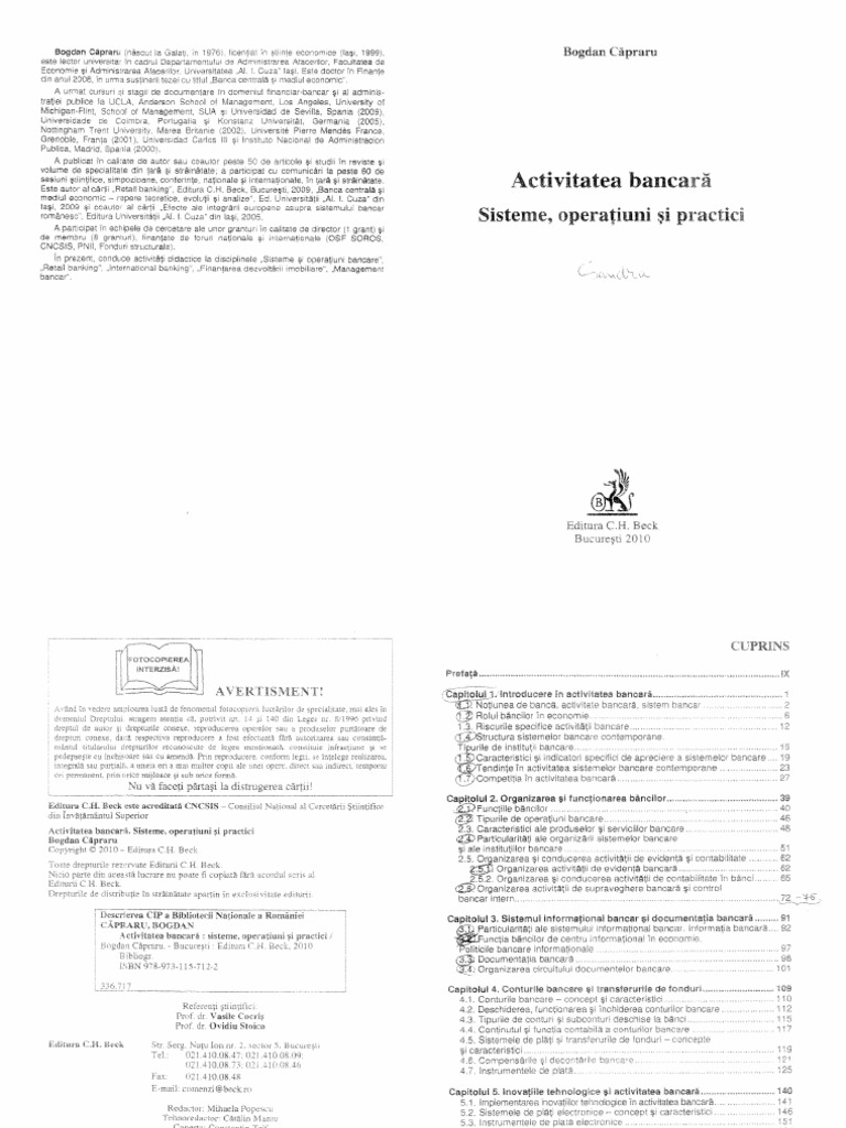 Activitatea Bancara 2010 | PDF