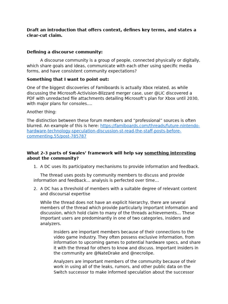 Discourse Communities Explained | PDF | Discourse | Information