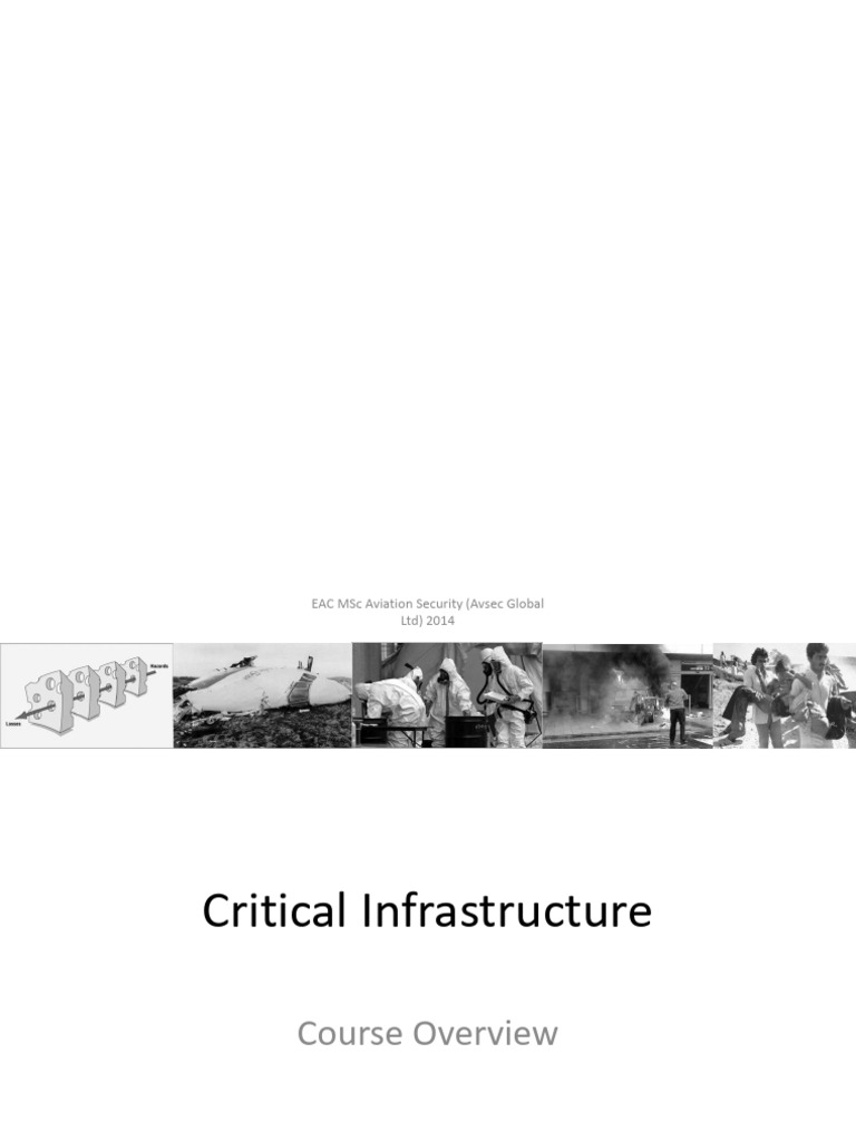 Critical Infrastructure in Aviation | PDF | Computer Security | Security