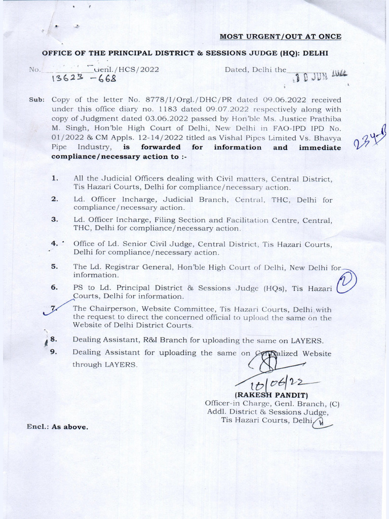 Judgment 0001 | PDF | Government | Government Institutions