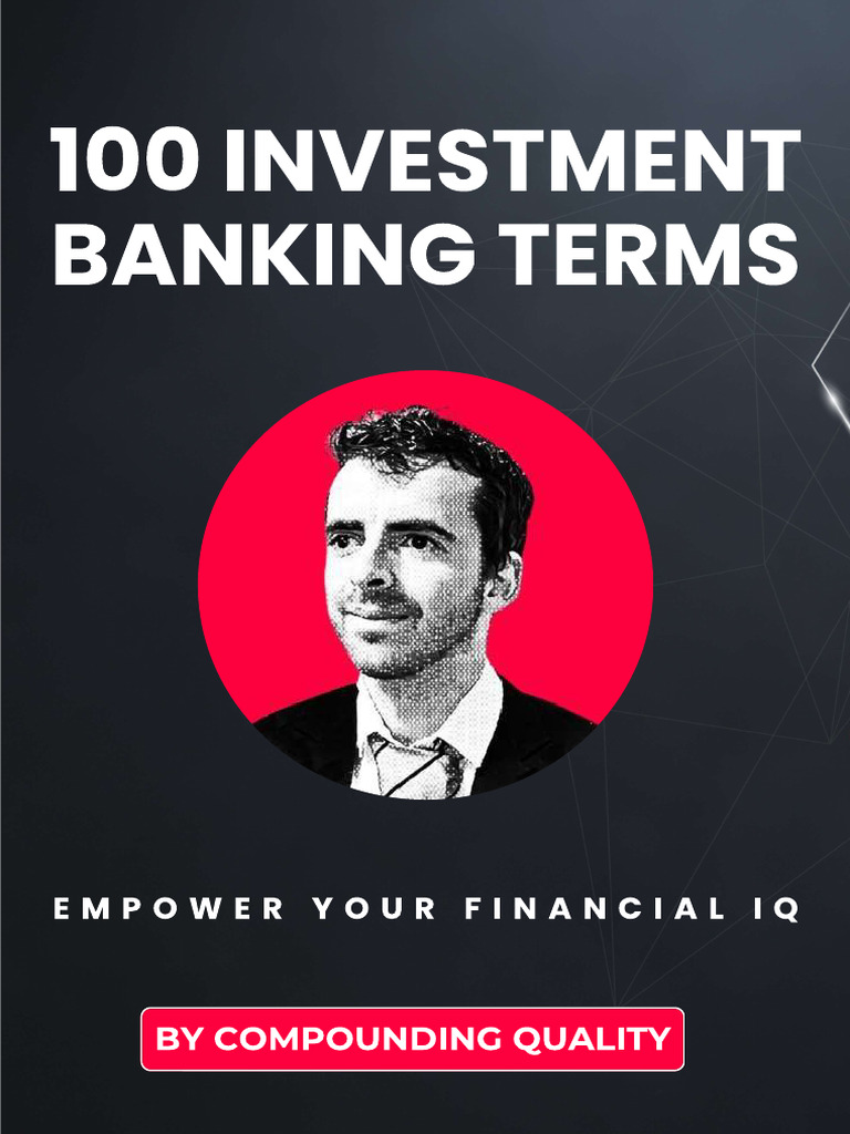 100 Investment Banking Terms | PDF
