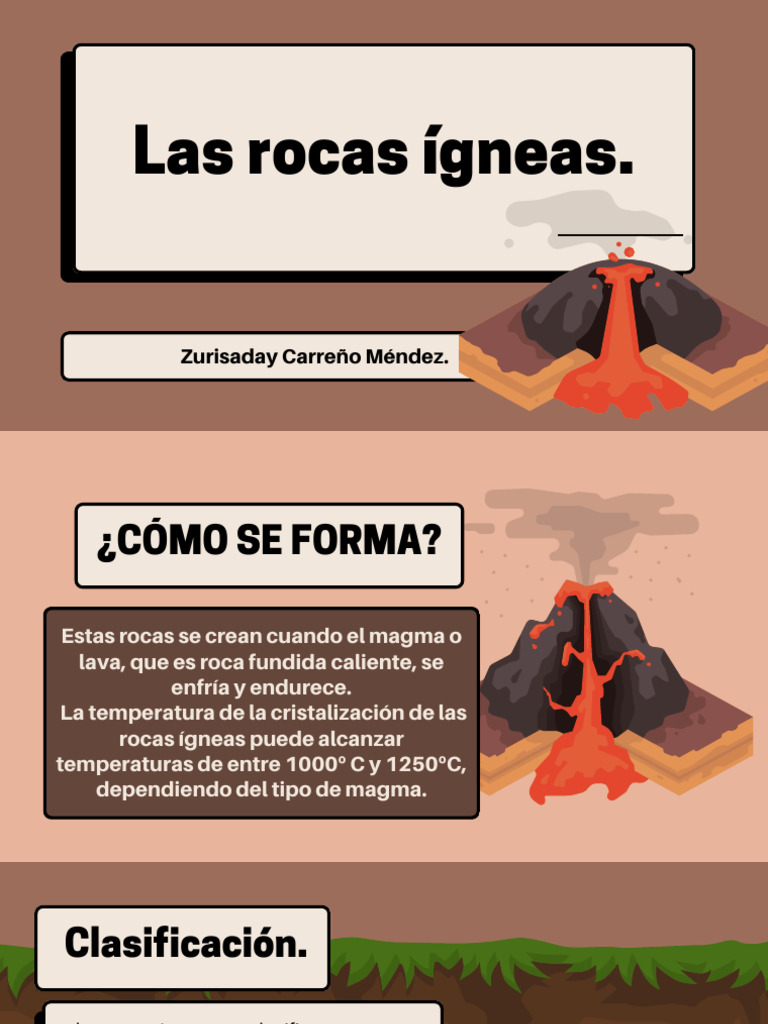 Las Rocas Igneas. 2024 | PDF | Roca ígnea | Roca (geología)