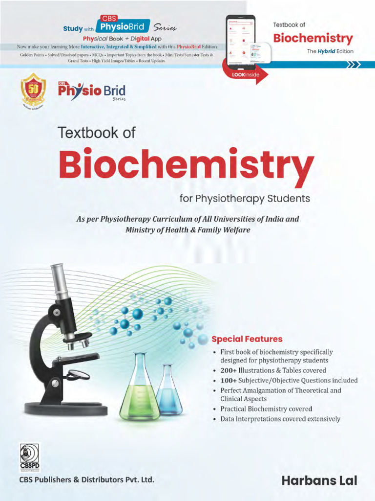 Biochemistry for Physiotherapy Students | PDF | Metabolism | Lipid