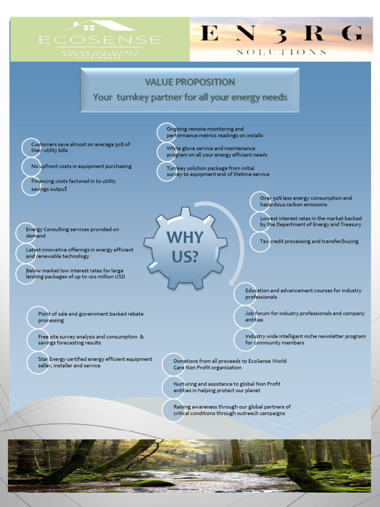 Value Proposition Ecosense v1 | PDF | Efficient Energy Use | Energy ...