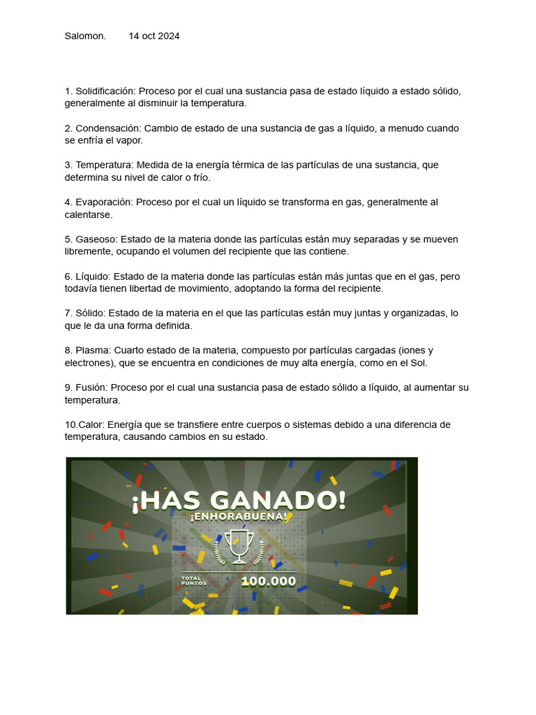 Act Sopa de Letras | PDF