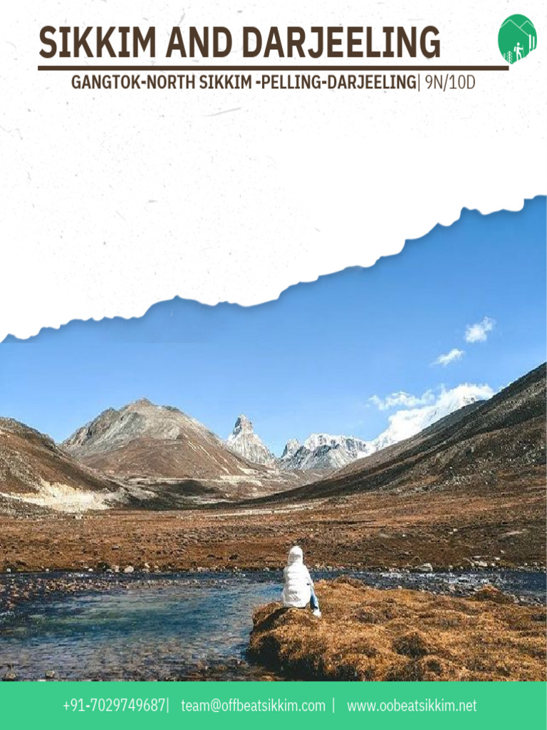 9N10 Gangtok +north Sikkim+pelling +darjeeling | PDF