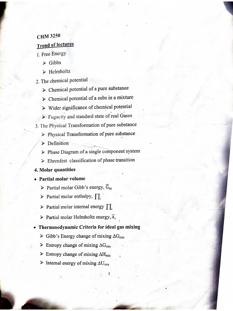 Physical Chemistry DR Bishir | PDF