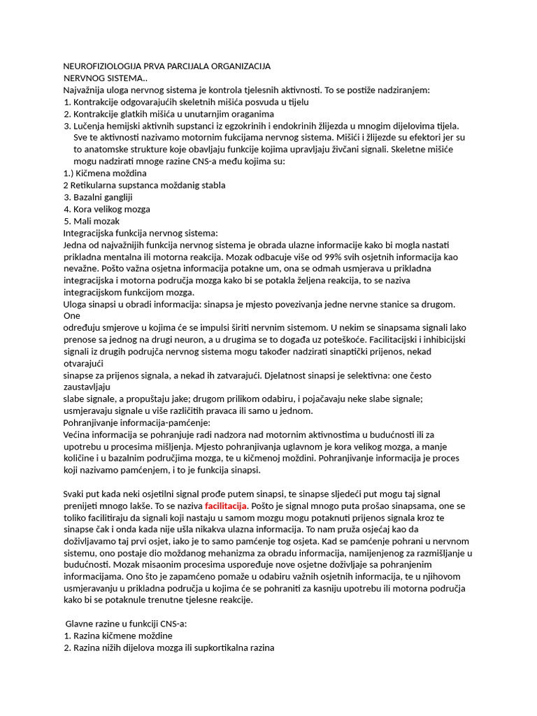 Skripta - Prva Parcijala | PDF