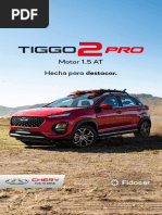 Ficha Tecnica Tiggo 2 Pro Max | PDF | Sistema de freno antibloqueo | Airbag