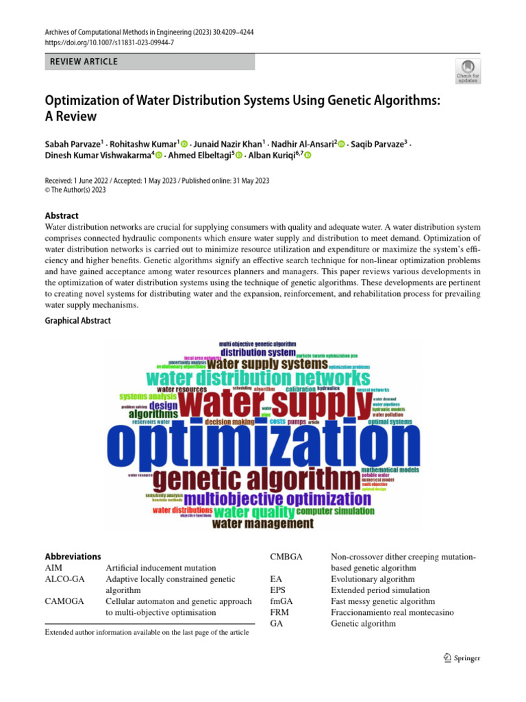 FULLTEXT02 | PDF | Mathematical Optimization | Genetic Algorithm