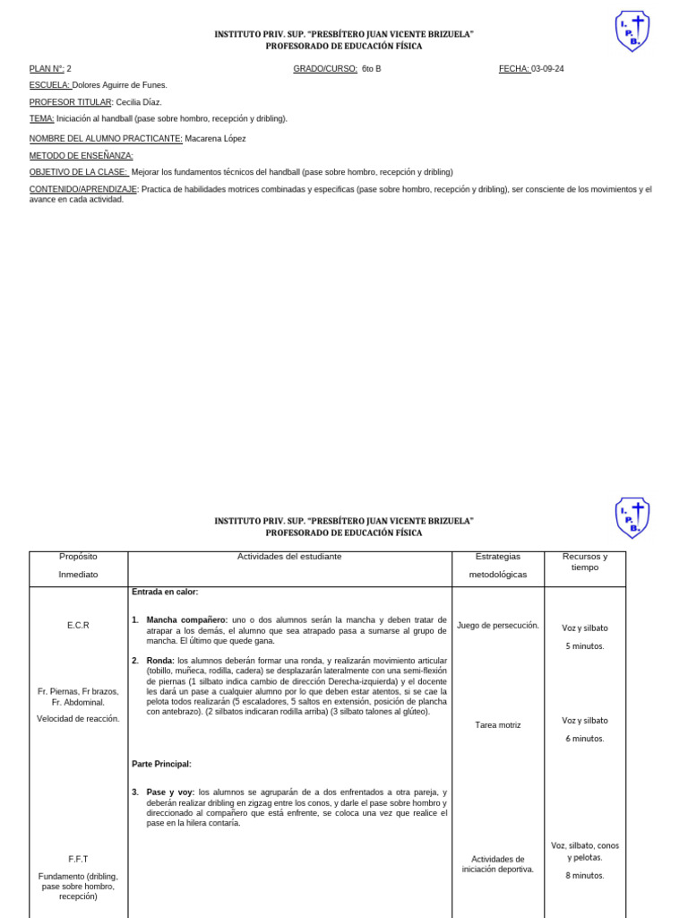 Plan - Dolores Aguirre 6 2c | PDF