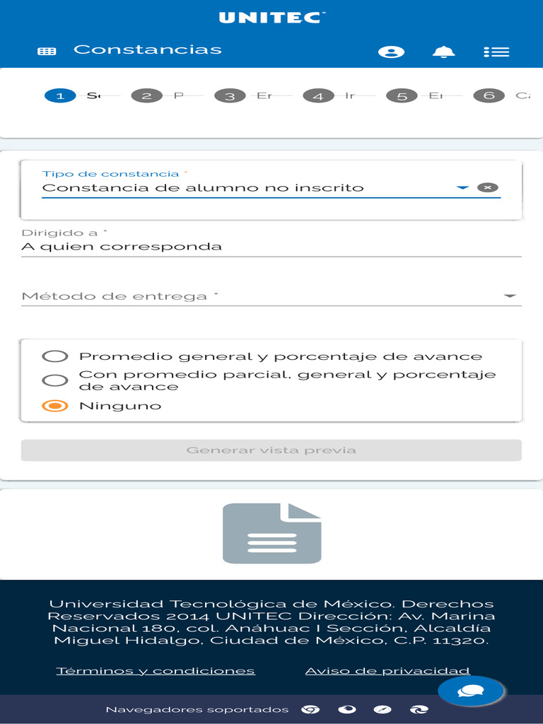 Constancias Ventanilla Virtual | PDF
