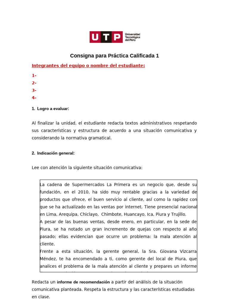 Formato de Prácticacalificada - 1 - CRT2 - Virtual | PDF | Puntuación | Comillas