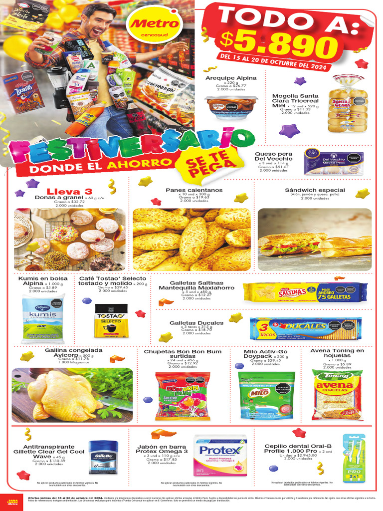 Octavilla Metro 15 Al 20 Octubre | PDF